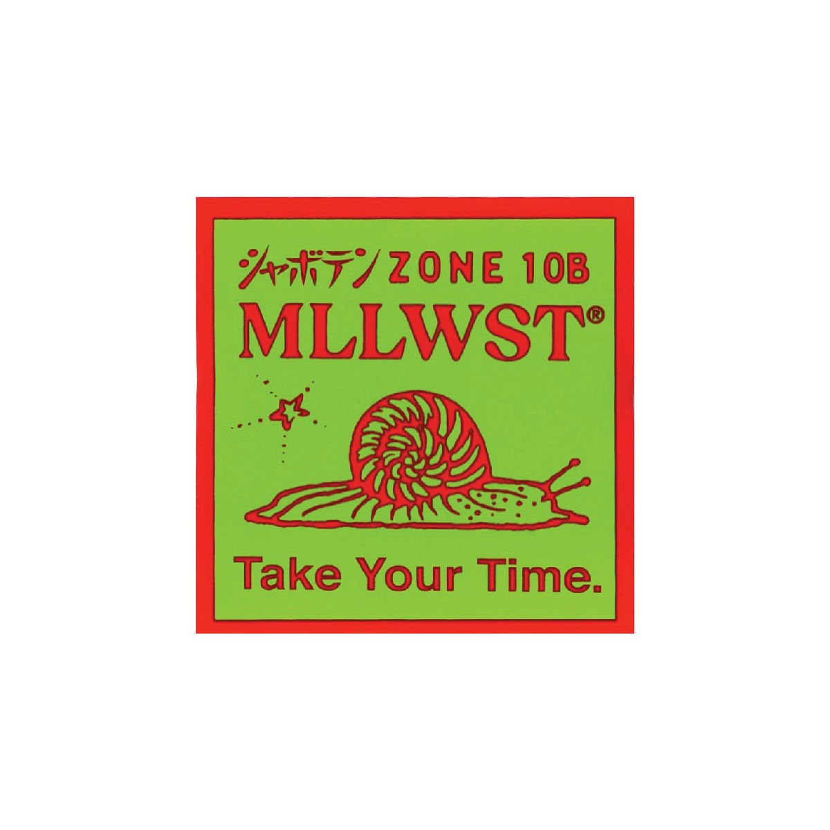 'TYT Square' Sticker – MELLOWIST